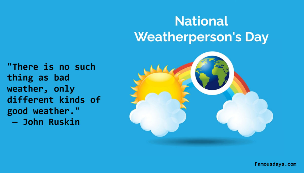 Competitive National Weatherperson's Day Quotes, Wishes, Messages, and ...