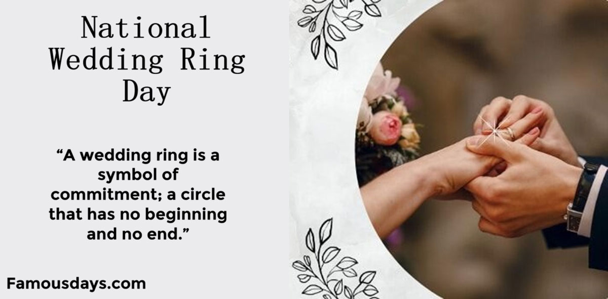 Reflective National Wedding Ring Day Quotes, Wishes, Messages, and ...